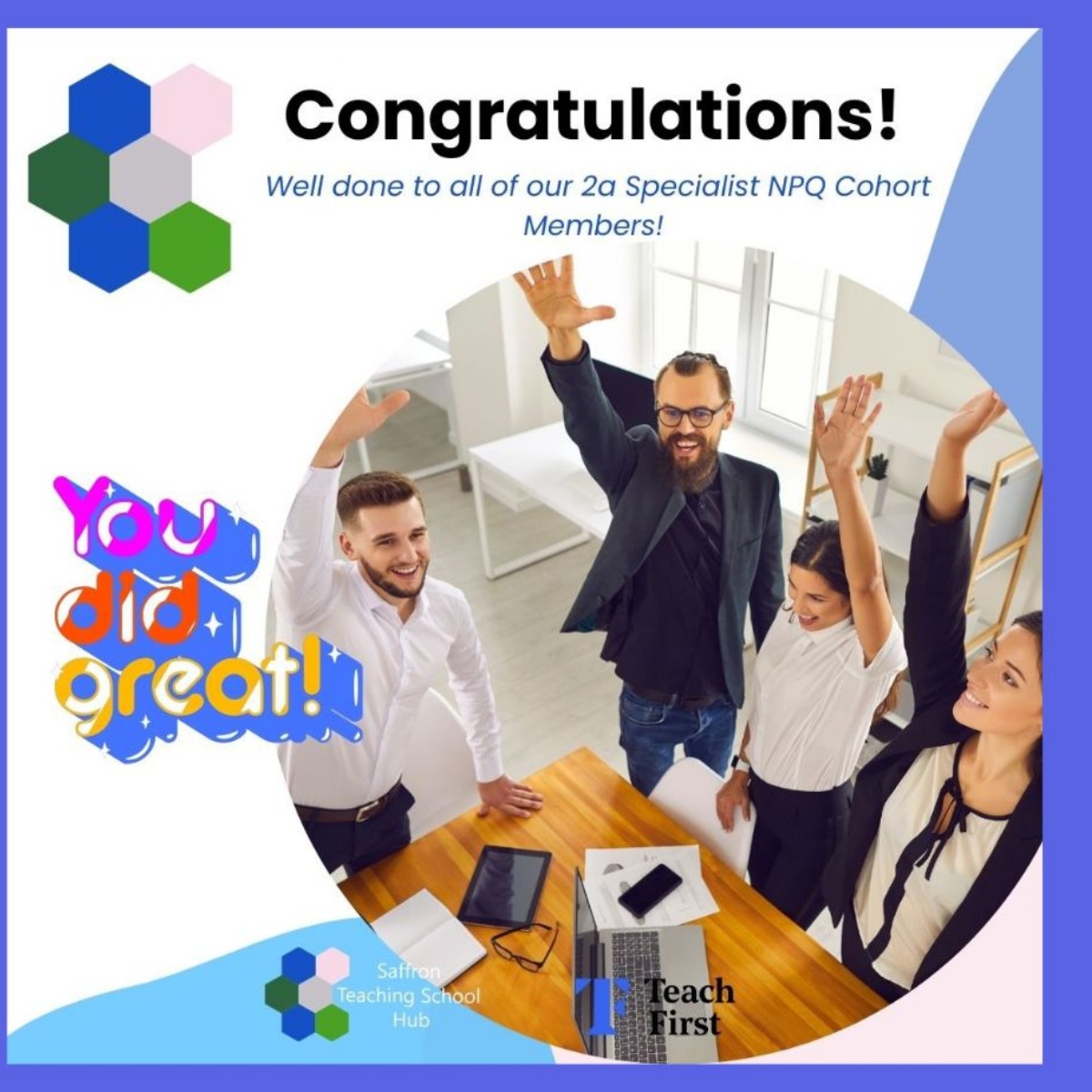 Saffron Teaching School Hub - Congratulations to our October 2022 NPQ Specialist programme members